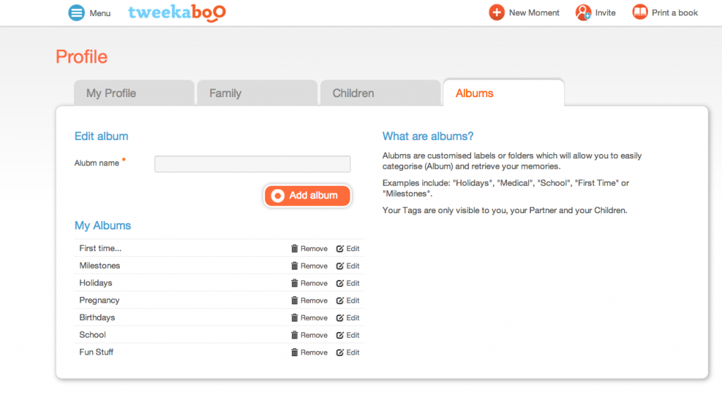» Tweekaboo Review: A Terrific Baby/Book Diary for the Digital Age